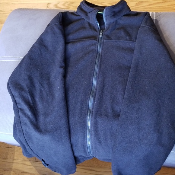 NordicTrack | Jackets & Coats | Nordictrack Mens Black Fleece Zip Up ...
